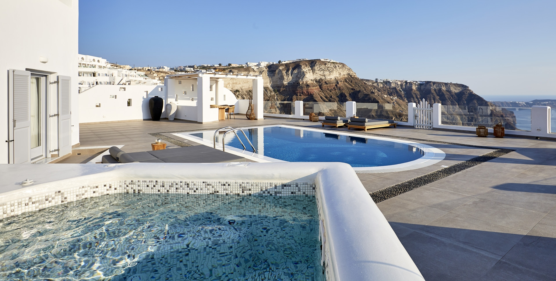 Volcano View | Sapphire Villa | Santorini Luxury Villas