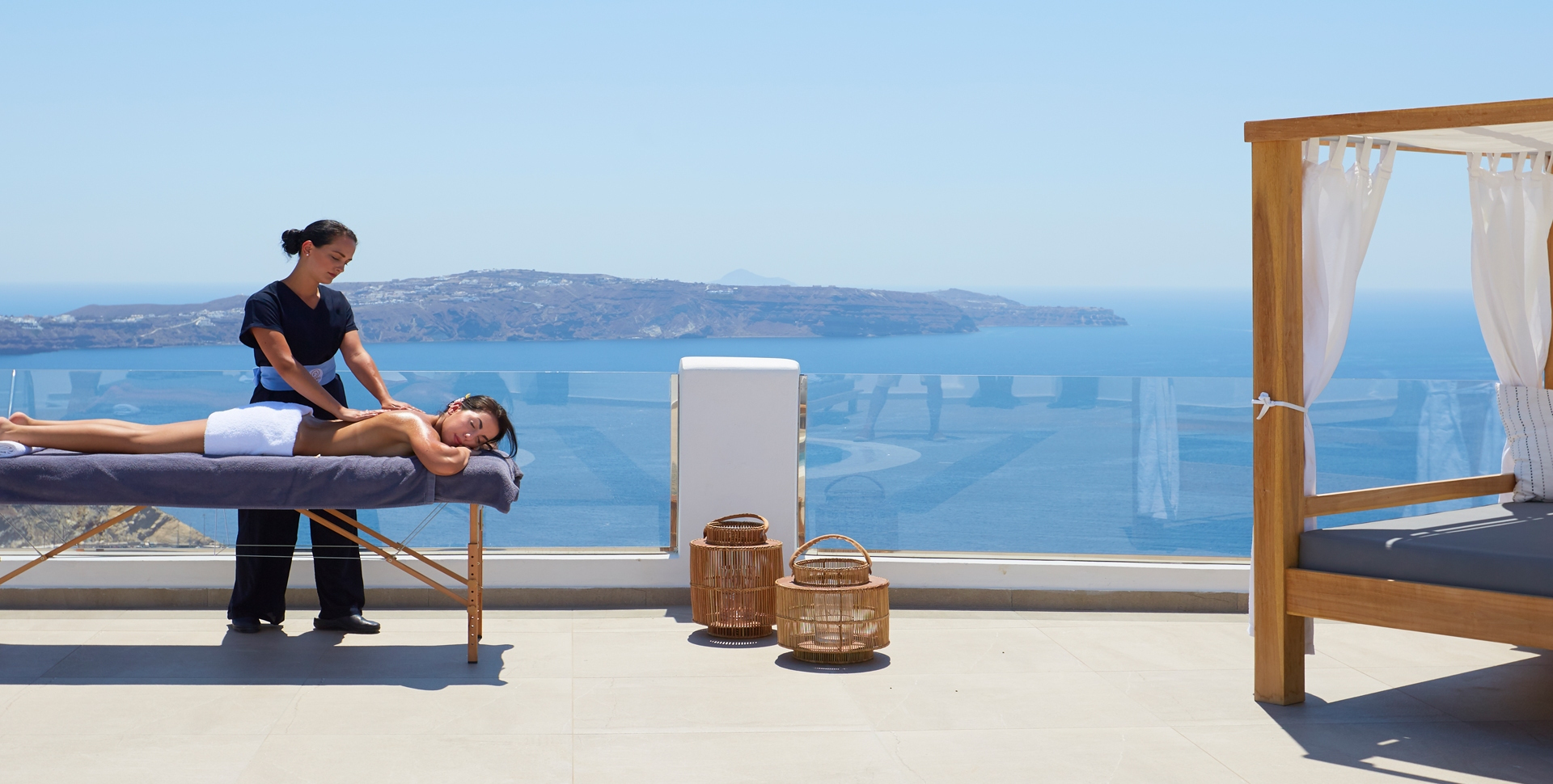Volcano View | Sapphire Villa | Santorini Luxury Villas