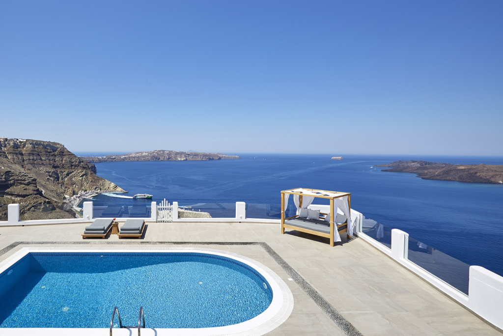 Volcano View | Sapphire Villa | Santorini Luxury Villas
