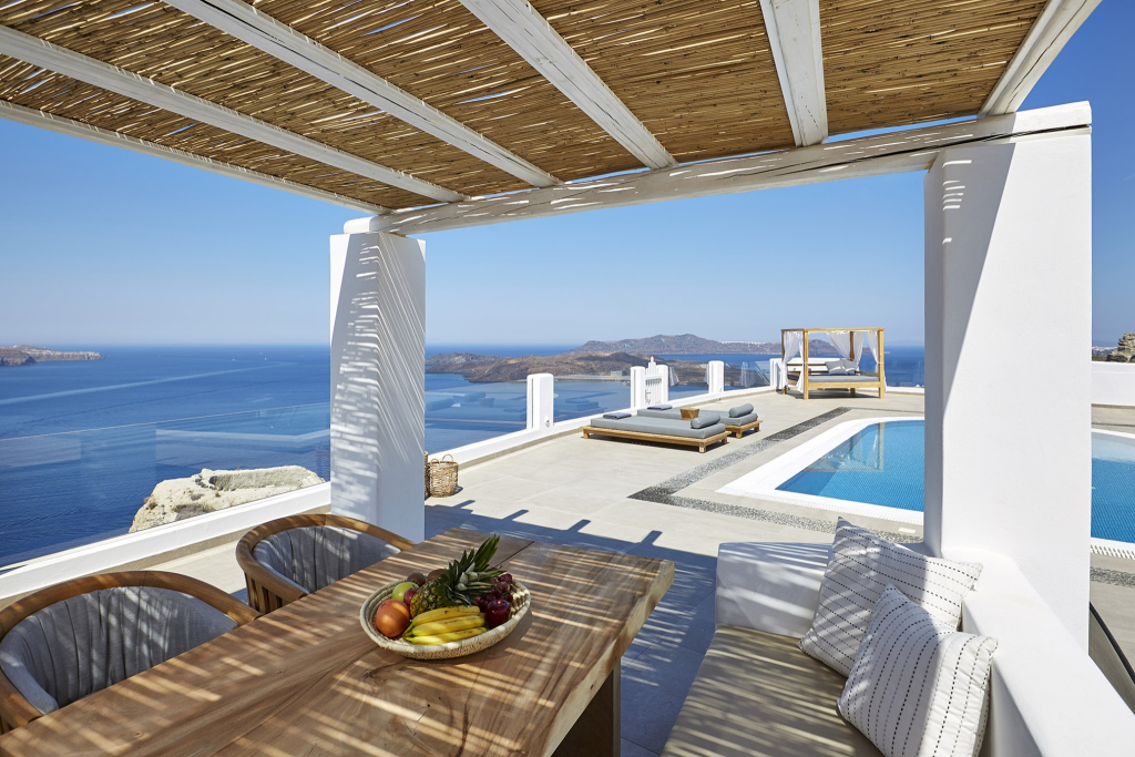 Volcano View | Sapphire Villa | Santorini Luxury Villas