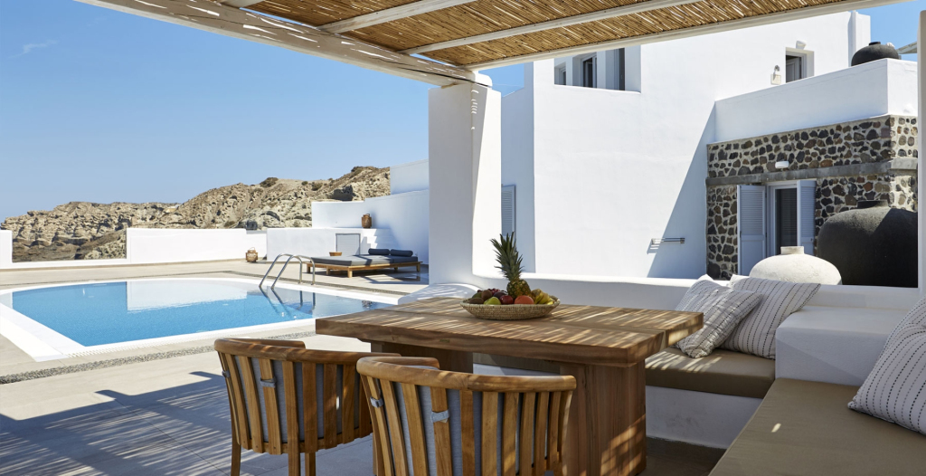 Volcano View | Sapphire Villa | Santorini Luxury Villas