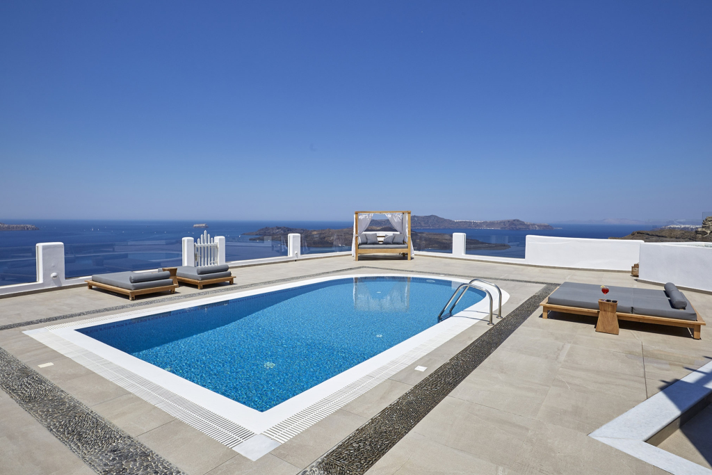 Volcano View | Sapphire Villa | Santorini Luxury Villas